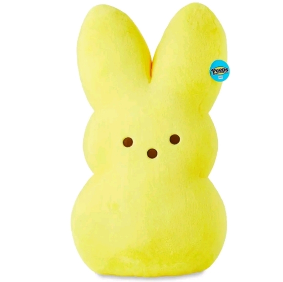 Peeps | Toys | Jumbo Peeps Easter Bunny Plush 42 Rare Classic Yellow ...